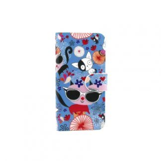 Torbica Flip Bi Fold Print za Huawei Y530 Cats