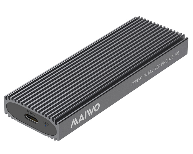 MAIWO Externo Kućište USB3.2 tip-C za M.2 PCIe NVMe/SATA SSD diskove K1691