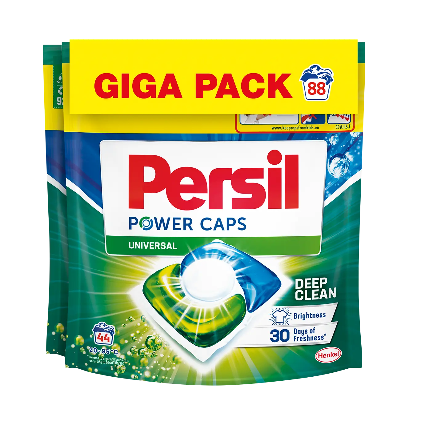 Persil Kapsule za pranje veša Power Caps Universal, 88 Komada