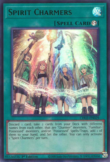 Spirit Charmers - CH02-EN029 - Ultra Rare 1st Edition