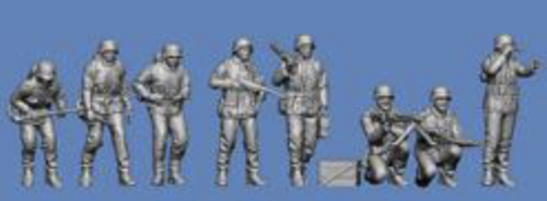 Germania-Figuren 72-WW2-109 Wehrmacht Infantry Russia 1941