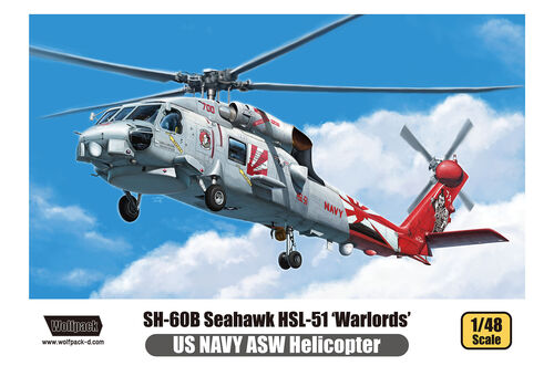 NEW! Wolfpack Design WP14807 Sikorsky SH-60 B Seahawk - HSL-51 Warloads (Premium Edition Kit)