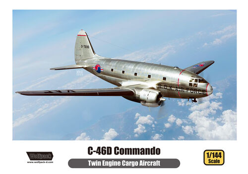 Wolfpack Design WP14003 Curtiss C-46 D Commando (Premium Edition Kit)