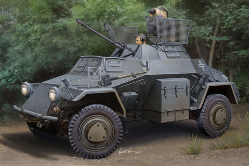 Hobby Boss 83815 German Sd.Kfz.222 Leichter Panzerspahwagen (1st Series)