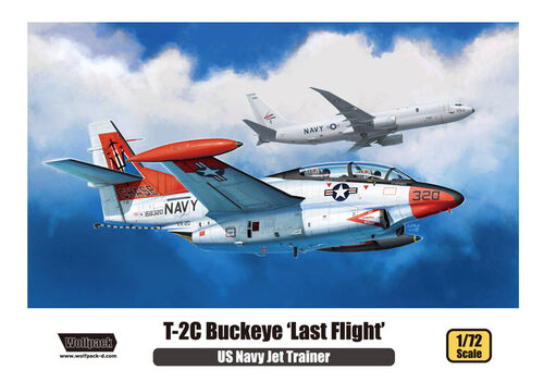 NEW! Wolfpack Design WP10011 North American T-2C Buckeye - Final Flight (Premium Edition Kit)