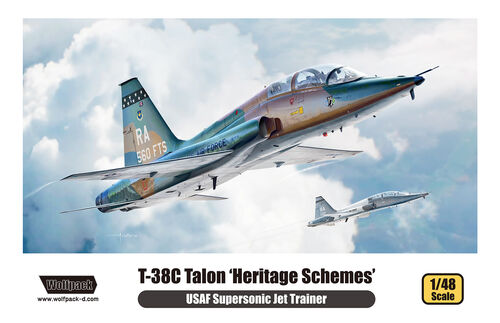 NEW! Wolfpack Design WP10015 Northrop T-38 C Talon - Heritage Schemes (Premium Edition Kit)