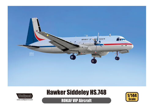 NEW! Wolfpack Design WP14002 Hawker Siddeley HS.748 - ROKAF (Premium Edition Kit)
