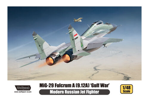 NEW! Wolfpack Design WP14804 MiG-29 Fulcrum A (9.12A) - Gulf War (Premium Edition Kit)