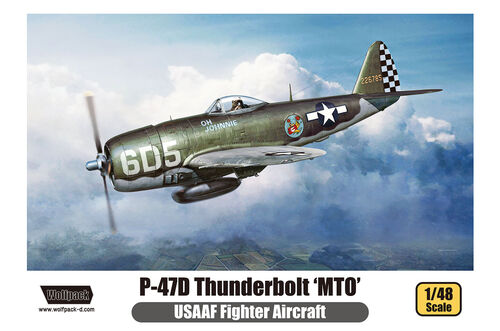 NEW! Wolfpack Design WP14812 Republic P-47 D Thunderbolt - MTO (Premium Edition Kit)