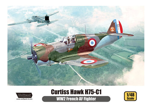 Wolfpack Design WP14815 Curtiss Hawk H75-C1 - French Air Force (Premium Edition Kit)