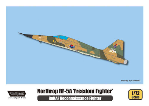 NEW! Wolfpack Design WP17202 Northrop RF-5 A Freedom Fighter (Premium Edition Kit)
