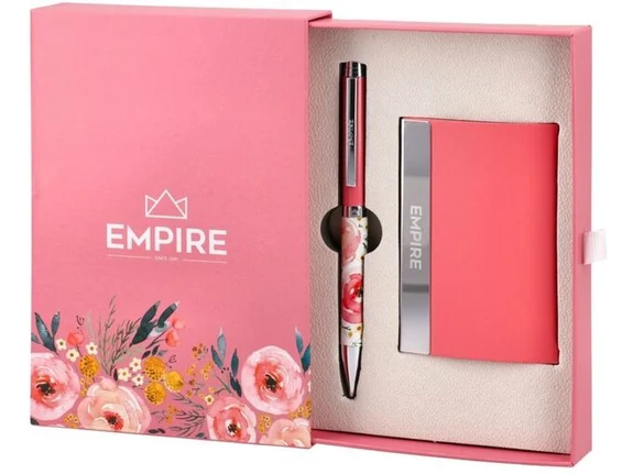 Set hemijska olovka i držač za kartice Empire