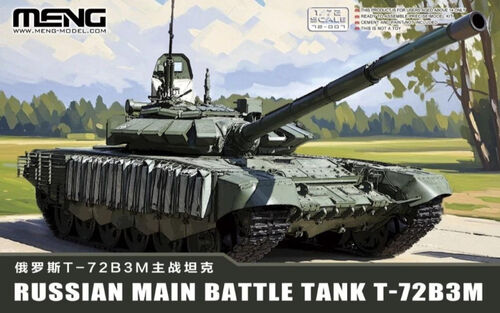 Meng Model 72007 Russian Main Battle Tank T-72B3M