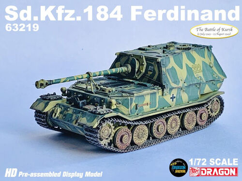 Dragon Armor 63219 Sd.Kfz.184 Ferdinand s.Pz.Jg.Abt.653 - Kursk 1943 - Version 1