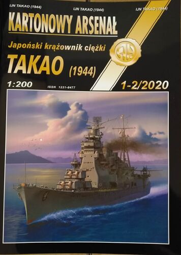 Haliński KA-1-2-2020 Takao (1944) - Japanese Heavy Cruiser