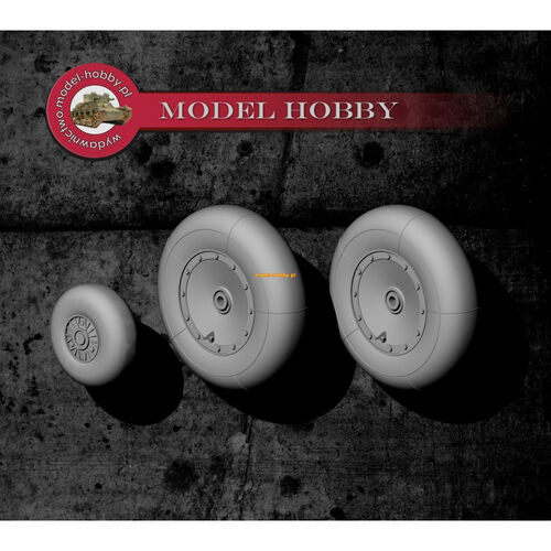 Model Hobby 0034-KOL Focke-Wulf Fw-190 D-9 - Resin Wheels
