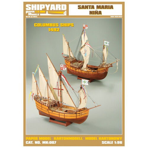 ShipYard MK007 Santa Maria And Niña - Columbus Ships 1492