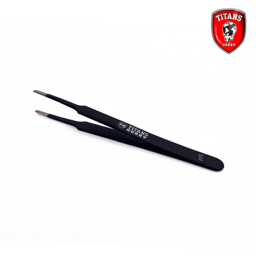 NEW! AMMO of Mig Jimenez TTH049 Precision Tweezer Type 2 with Round Tips