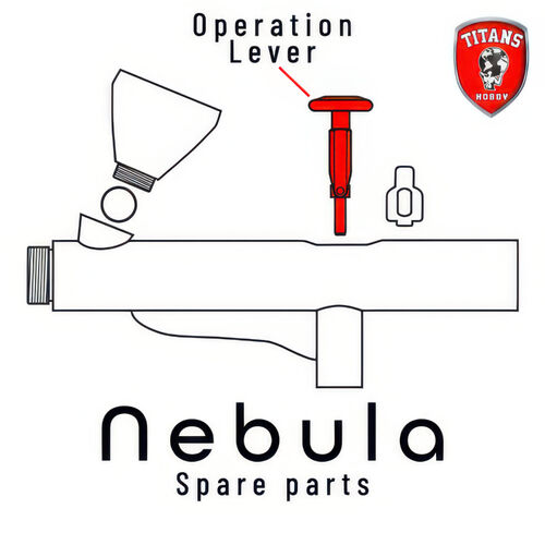NEW! AMMO of Mig Jimenez TTH058-08 Operation Lever for NEBULA Airbrush (Part 8)