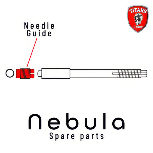 NEW! AMMO of Mig Jimenez TTH058-12 Needle Guide for NEBULA Airbrush (Part 12)