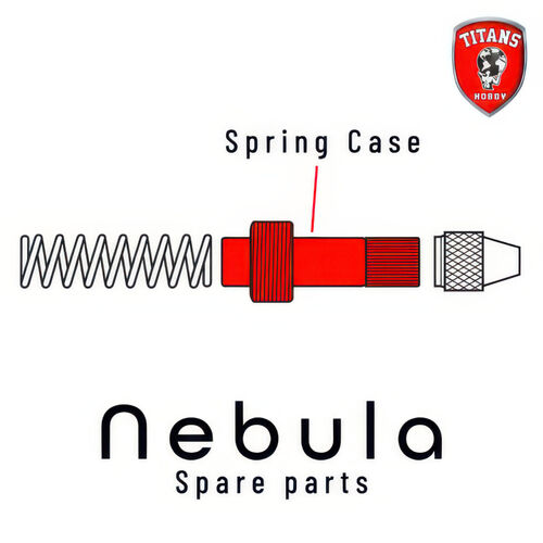 NEW! AMMO of Mig Jimenez TTH058-15 Spring Case for NEBULA Airbrush (Part 15)