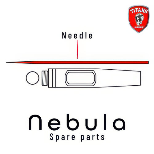 NEW! AMMO of Mig Jimenez TTH058-17 Needle for NEBULA Airbrush (Part 17)