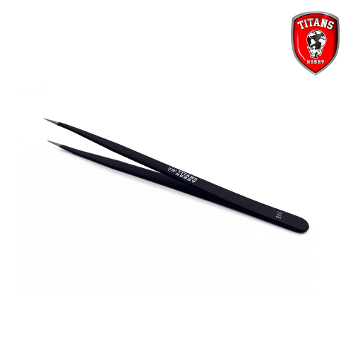 NEW! AMMO of Mig Jimenez TTH048 Precision Tweezer Type 1 with Long Tips
