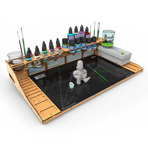 Green Stuff World 12421 Paint Station with Cutting Mat