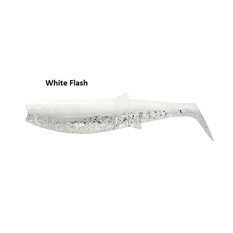Savage Gear CANNIBAL SHAD 6.8cm 5pcs WHITE FLASH (4SGVS 77127)