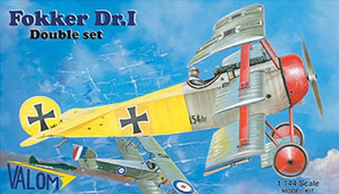 Valom 14407 Fokker DR.I Double Set