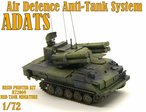 RED TANK MINIATURE 72069 ADATS Air Defence Anti-Tank System