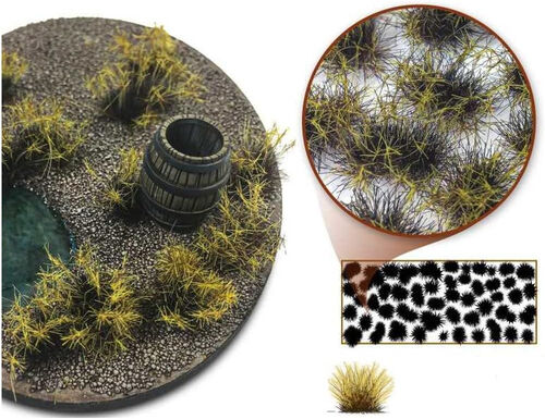 Green Stuff World 11503 Thorny Spiky Scrub - Burnt Yellow (14 mm / 48 pcs)