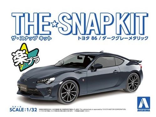 Aoshima 05597 Toyota'86 (Dark Gray Metallic) - SNAP KIT