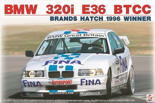 Beemax 24045 BMW 320I E36 BTCC BRANDS HATCH 1996 WINNER