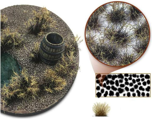 Green Stuff World 11504 Thorny Spiky Scrub - Spiky Burnt Hay (14 mm / 48 pcs)