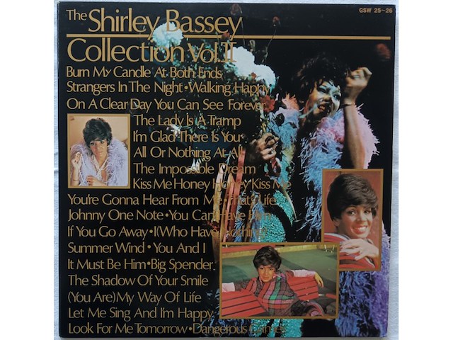 SHIRLEY BASSEY - 2LP Collection Vol.2 (Japan Press)