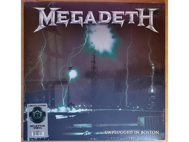 LP MEGADETH - Unplugged In Boston (2021) NOV, green