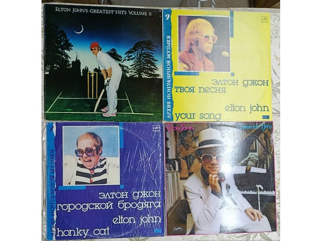 ELTON JOHN HITOVI 4 X  LP