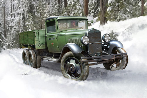 Hobby Boss 83837 Soviet GAZ-AAA Cargo Truck