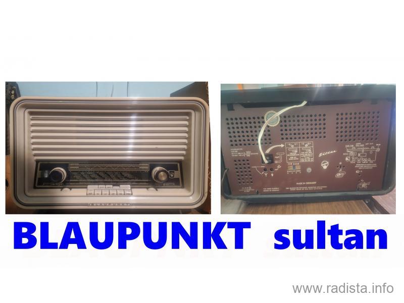 Stari radio Nemački BLAUPUNKT sultan- ispravan