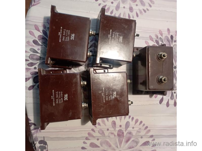 HV mica capacitors