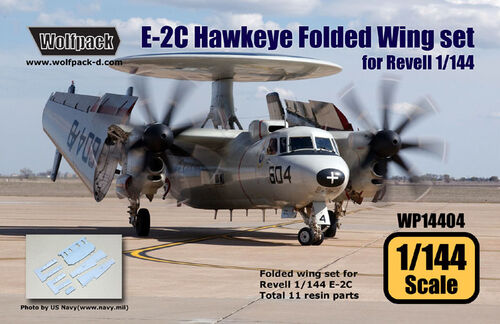 NEW! Wolfpack Design WP14404 Grumman E-2 C Hawkeye - Wing Fold Set (for Revell and Academy Kits)