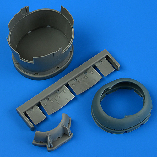 Quickboost 49194 Grumman F6F-3 Hellcat - Early Cowling and Cooling Flaps / Closed (for Eduard Kits)