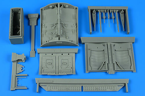 Aires 2287 Lockheed F-104 G/J/S & CF-104 Starfighter - Wheel Bay (for Italeri Kits)