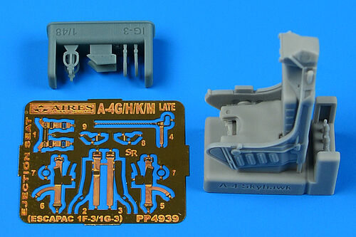 Aires 4939 Douglas A-4 G / H / K / M Skyhawk II - Late Ejection Seat (ESCAPAC 1F-3/1G-3 Type)