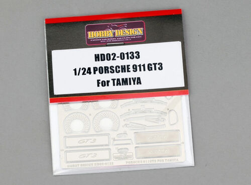 Hobby design HD02-0133 Porsche 911 GT3 - Detail Up PE Set (for Tamiya Kits)