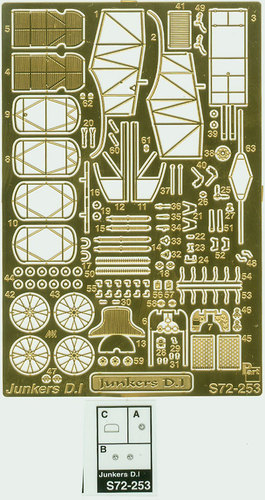Part S72-253 Junkers D.I Roden