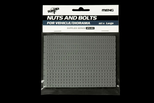 Meng Model SPS04 Nuts And Bolts For Vehicle/Diorama (Set A Large)