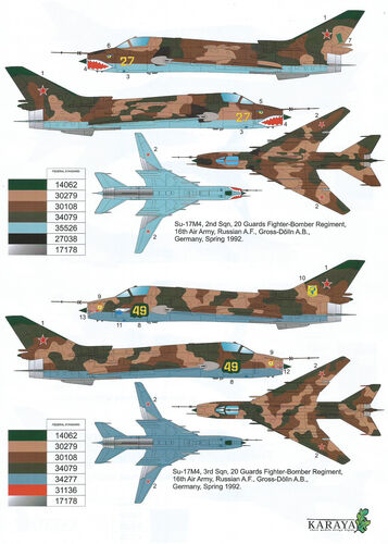 KARAYA S4802 Su-17/22M4 – international