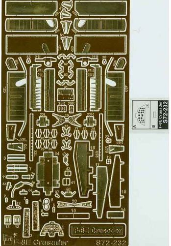 Part S72-232 F-8E Crusader Academy